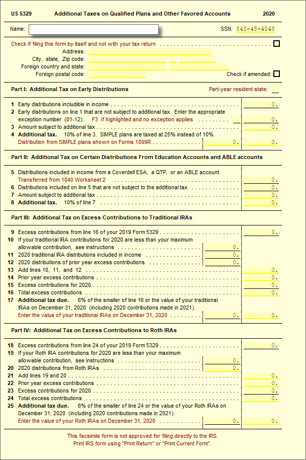 5329 Additional Taxes On Qualified Plans UltimateTax Solution Center